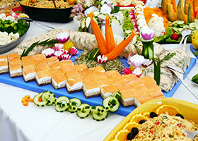 Restaurant à buffets - La ferme des Moines. Jungholtz (68). Alsace.